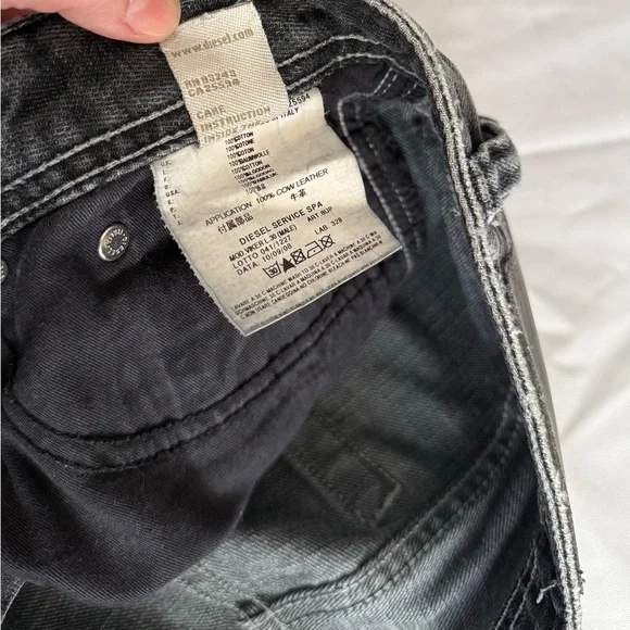 Diesel | Jeans | Diesel Viker Jeans Size W33 L3 Distressed Wash Made In ...
